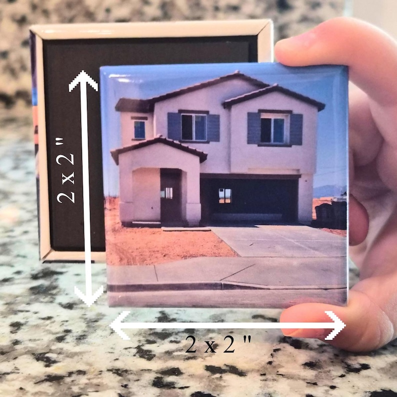 Custom Photo Magnets | 2x2 Inch Personalized Fridge Magnets | Family ...