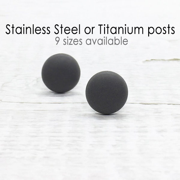 Grey Studs - Etsy