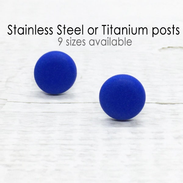 Royal Blue Stud - Etsy