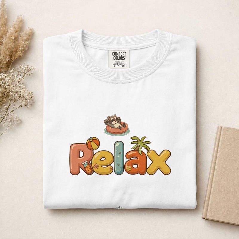 Raccoon in Float - Etsy