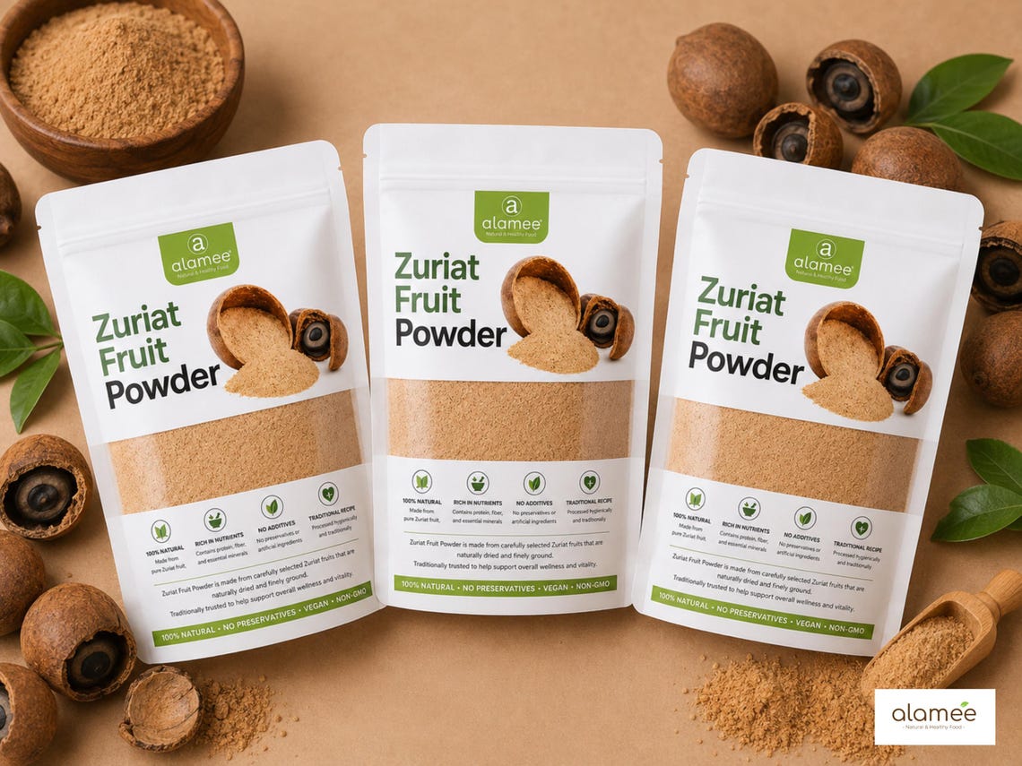 Doum Palm Fruit Powder: Hyphaene Thebaica Pure Zuriat Fruit Herbal ...