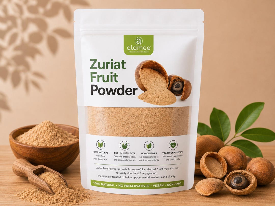 Doum Palm Fruit Powder: Hyphaene Thebaica Pure Zuriat Fruit Herbal ...