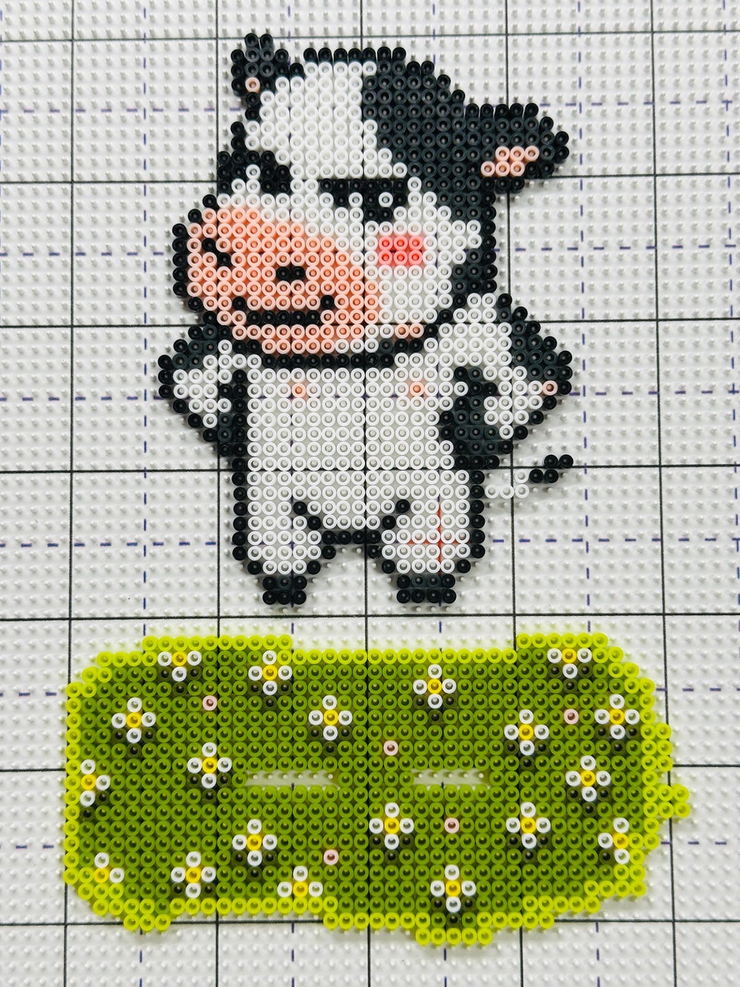 Perler Bead Patterns Wobbly Cow (digital File) - Etsy UK