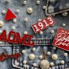Red and White Number Lapel Pins Line Numbers Delta Sigma Theta DST - Etsy