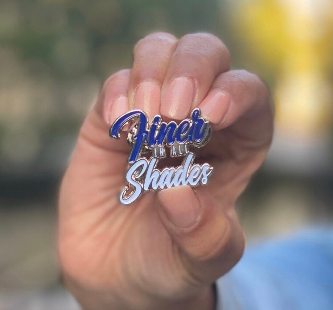Finer in All Shades Lapel Pin | Zeta Phi Beta - Etsy