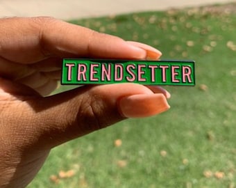 Level up Lapel Pin Pink and Green | Etsy