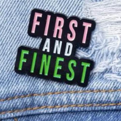 First and Finest Lapel Pin - Etsy