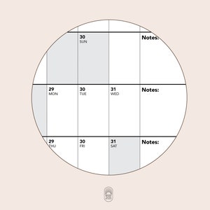 Large 2024 Wall Calendar Printable | 2024 Wall Planner | Annual Planner ...