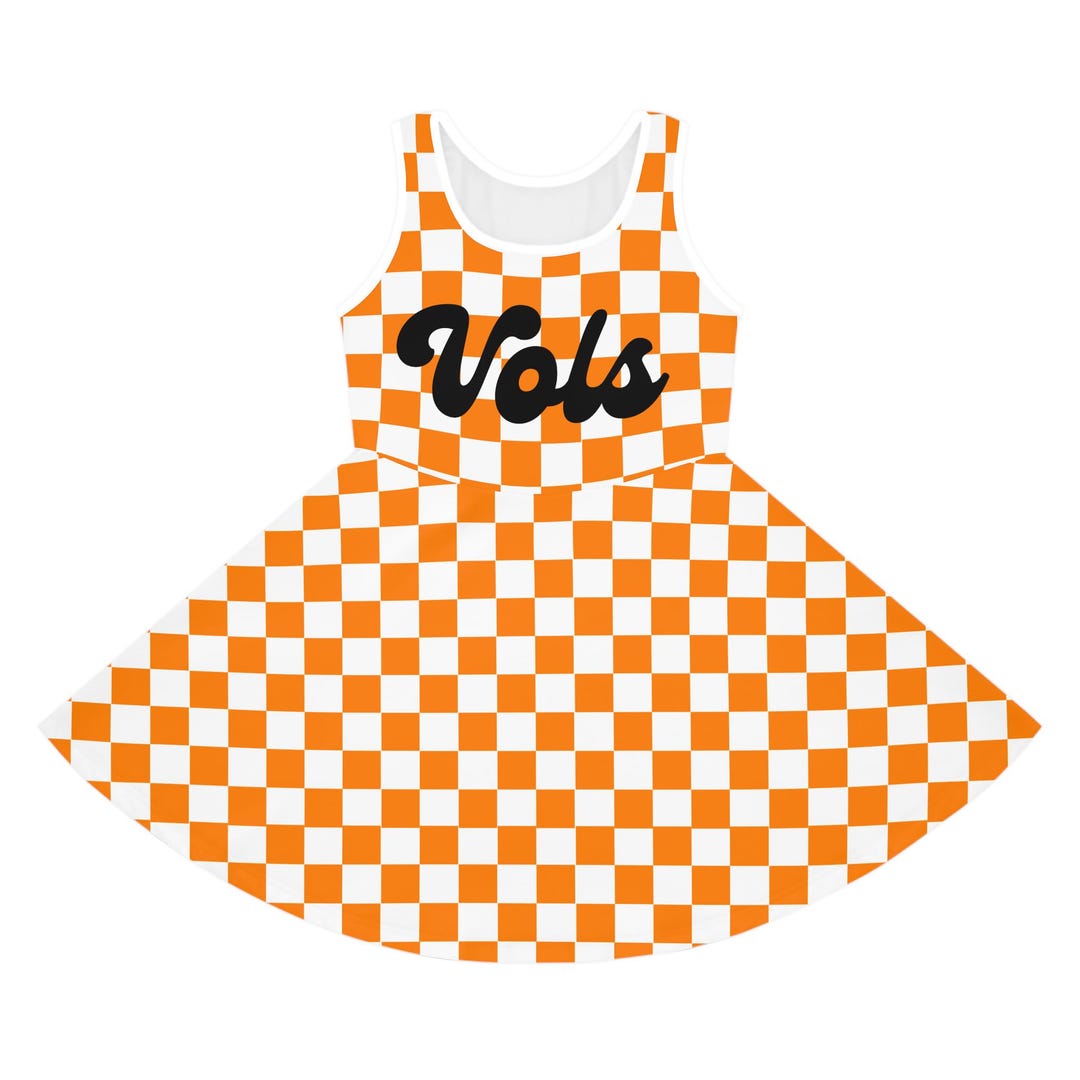 Vols Checkerboard Sundress - University of Tennessee, UT, Volunteers - Etsy