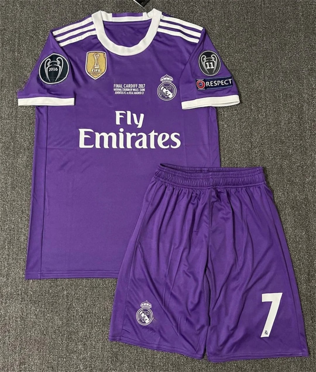 2016 2017 Saison Real Madrid Auswärts Trikot Cristiano Ronaldo Nr. 7 ...