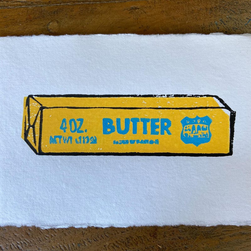 Retro Butter Dish - Etsy