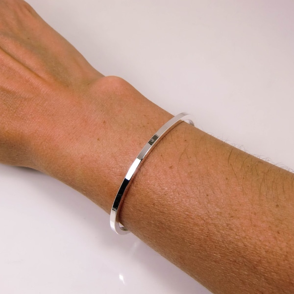 925 Sterling Silver Cuff Bracelet - Etsy