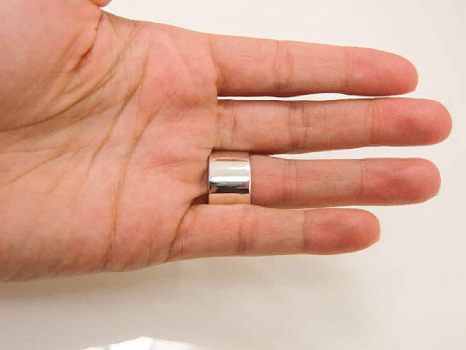 Sterling Silver Ring Wide Silver Ring Thick Silver Ring Sterling Silver ...
