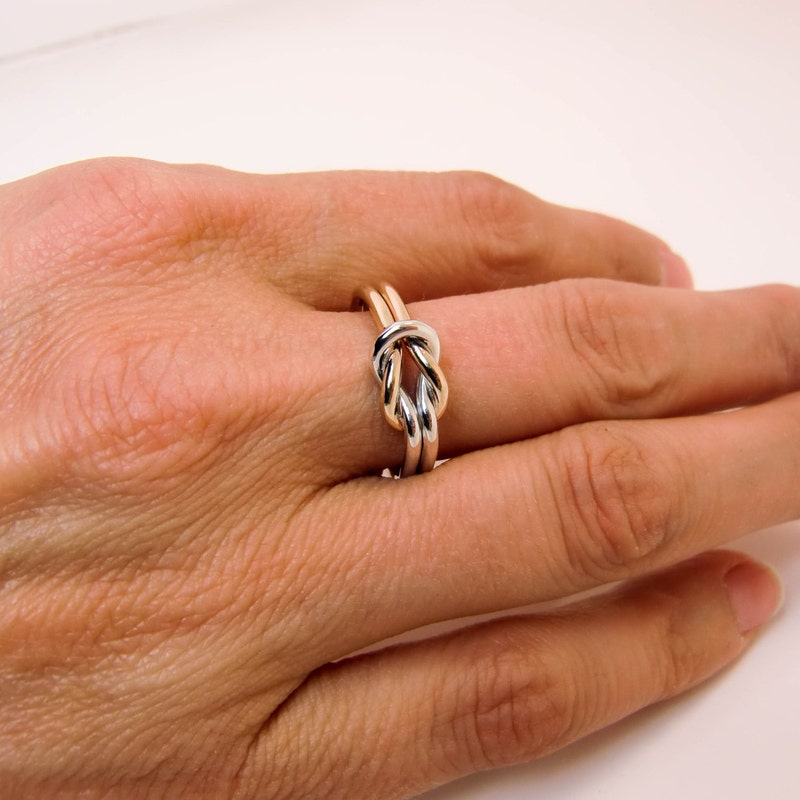 Love Knot Ring - Etsy