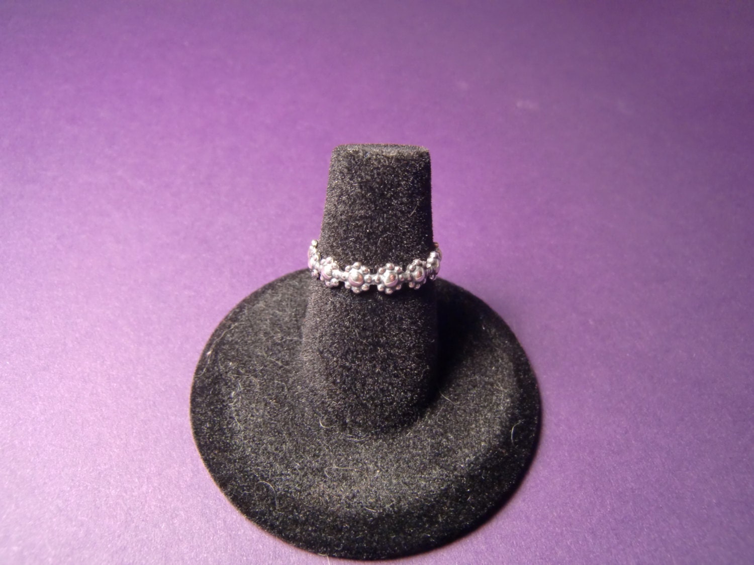 Sterling Silver Ring Silver Berry Ring Stacking Ring - Etsy