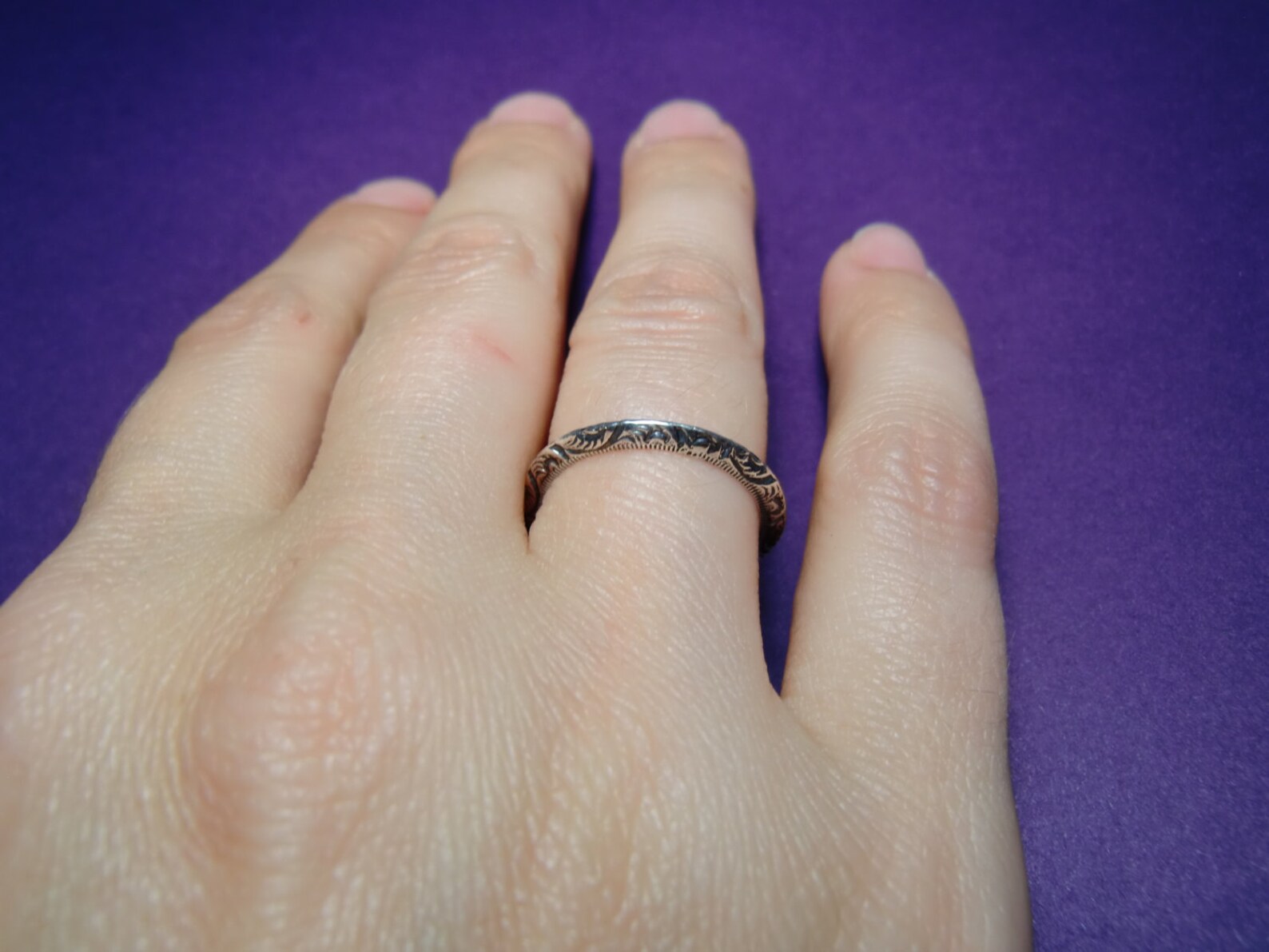 Sterling Silver Ring Sterling Silver Triangle Ring - Etsy