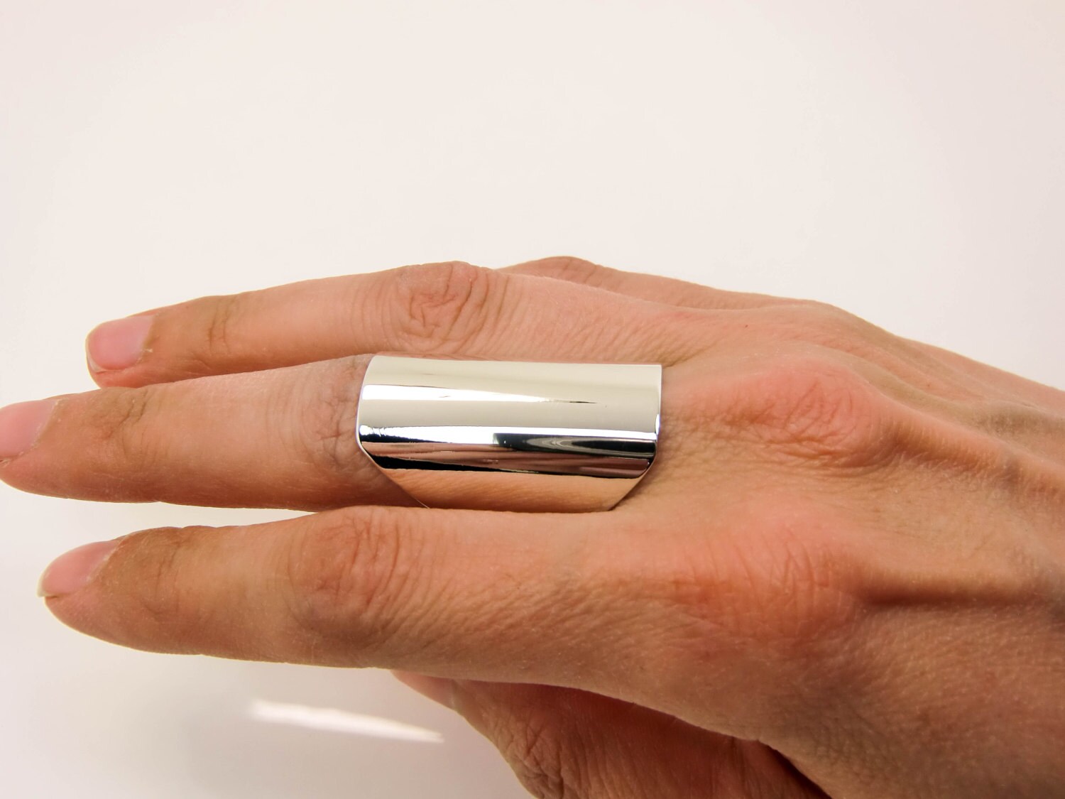 Sterling Silver Ring Wide Sterling Silver Ring Super Wide | Etsy