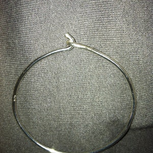 Handmade Sterling Silver Locking Bracelet Sterling Hook and Eye ...