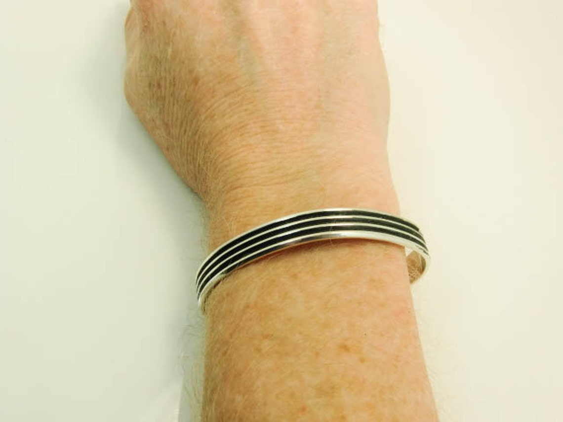 Sterling Silver Cuff Sterling Cuff Bracelet Womens Cuff - Etsy