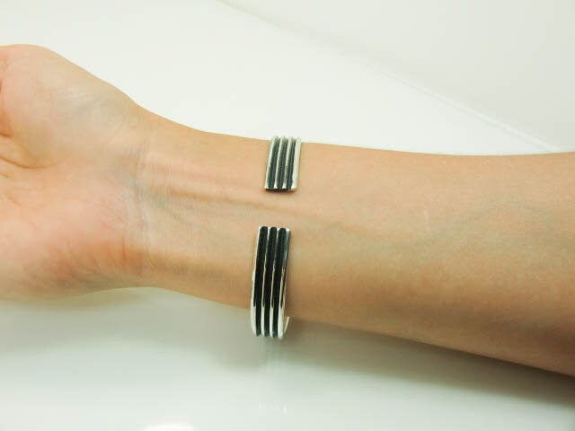 Sterling Silver Cuff Sterling Cuff Bracelet Womens Cuff - Etsy