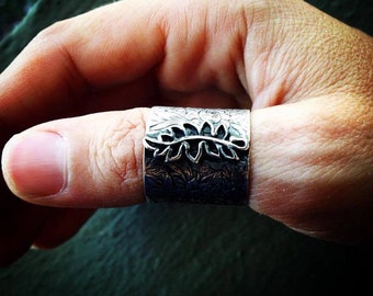 Sterling Silver Ring Heavy Gauge Spring Ring Silver Spiral - Etsy