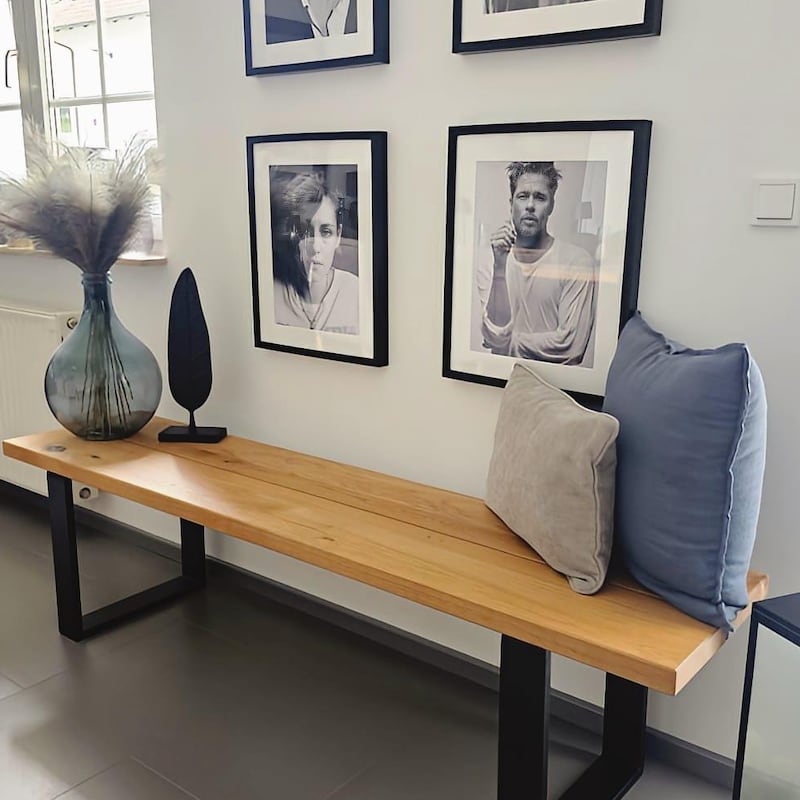 Sitzbank holz outdoor massiv - Etsy.de
