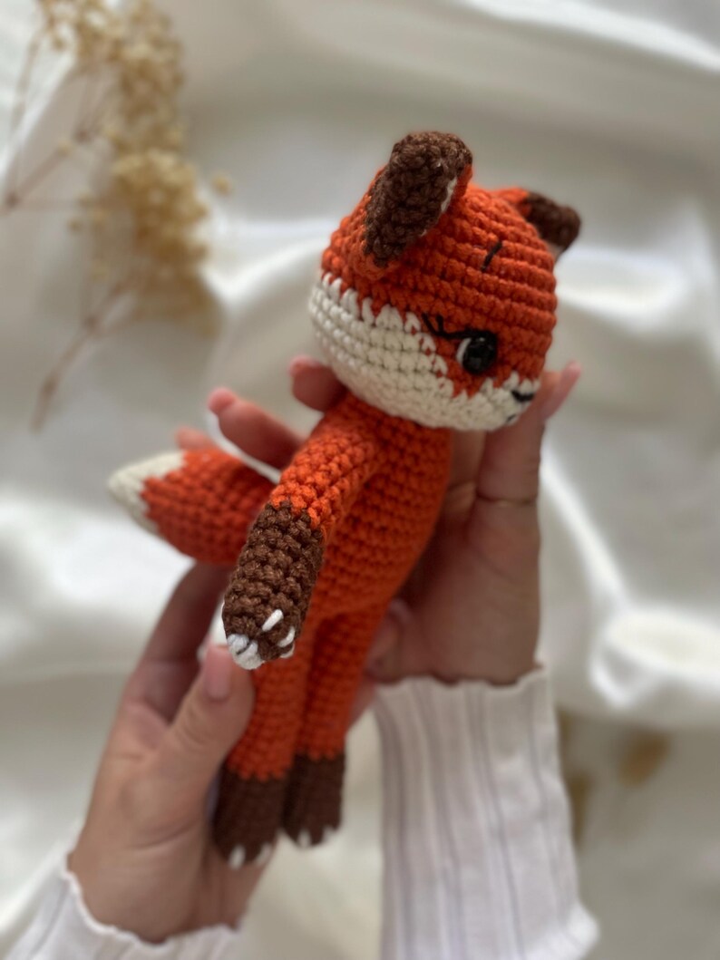 Fox Crochet Pattern PDF | Amigurumi Fox Tutorial | Instant Download ...