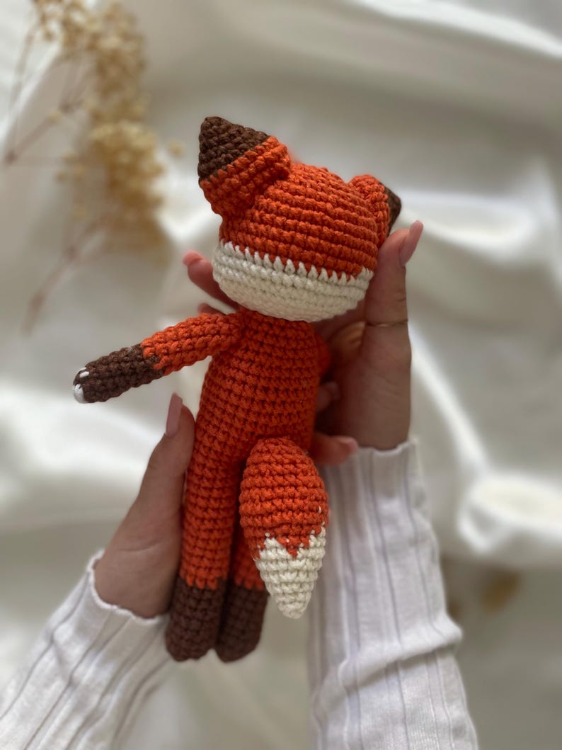 Fox Crochet Pattern PDF | Amigurumi Fox Tutorial | Instant Download ...
