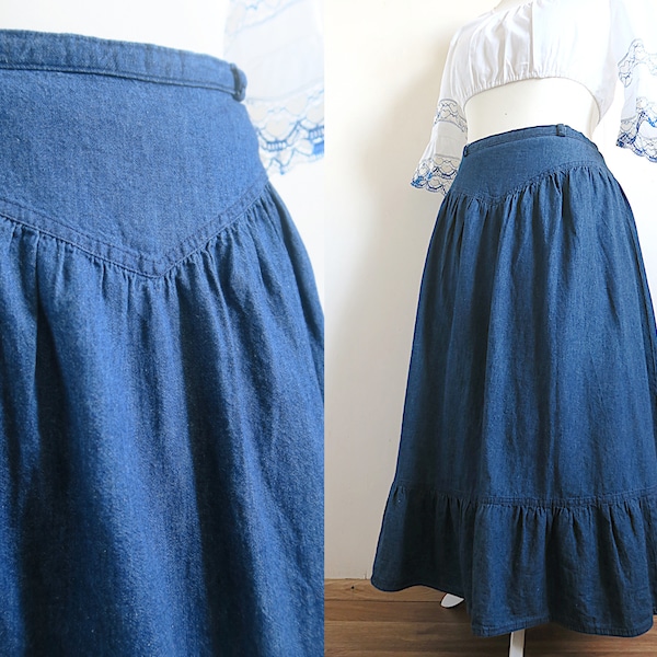 Skirt With Yoke - Etsy