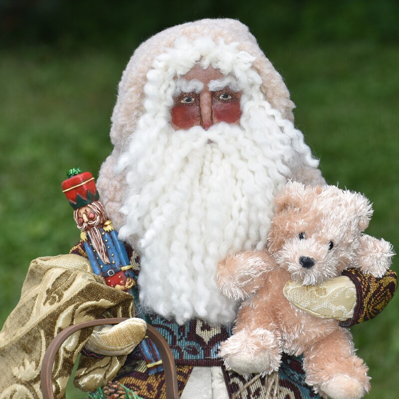 Victorian Santa - Etsy