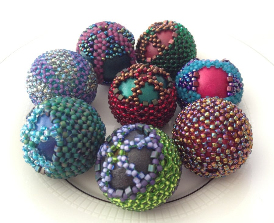 Beaded Bead PDF Tutorial Corset Caps & Stays: Elegant | Etsy