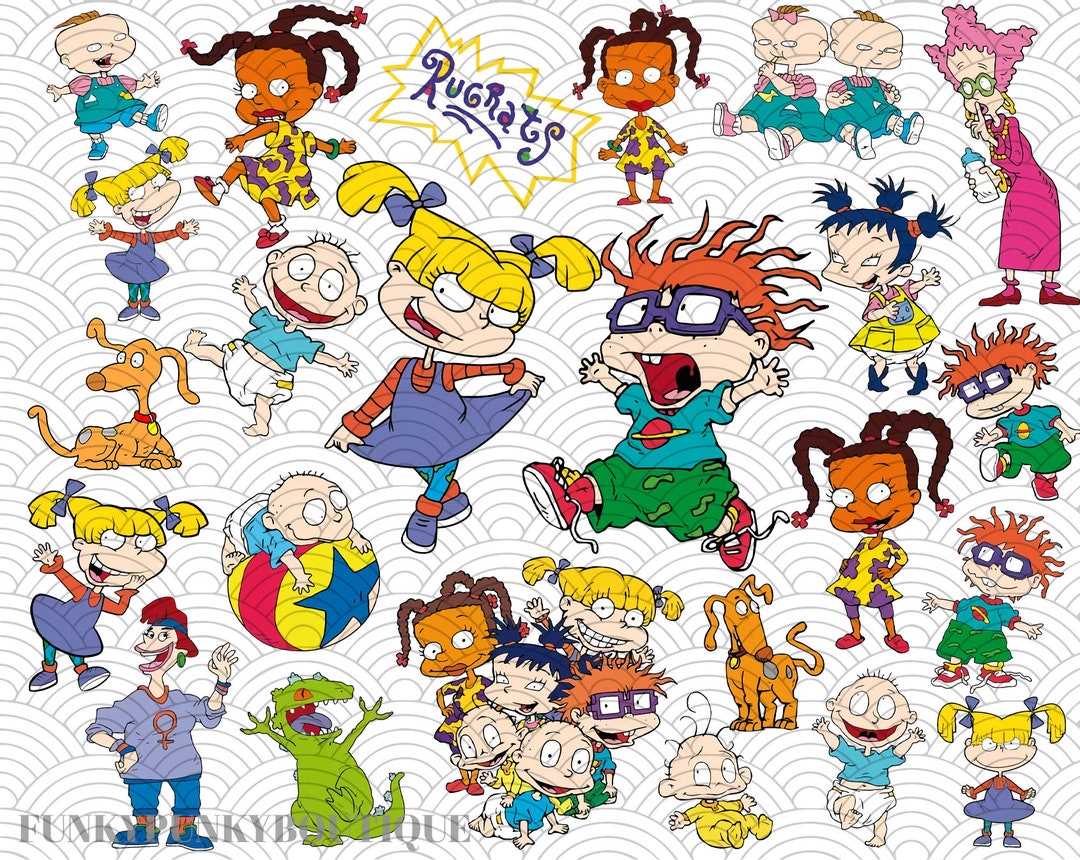 Rugrats PNG Bundle Rugrats Rats Png Rugrats Clipart Rugrats - Etsy