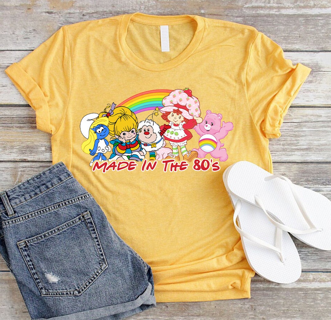 Made in 80s Cartoon Shirt Friends 80's Cartoons Vintage - Etsy