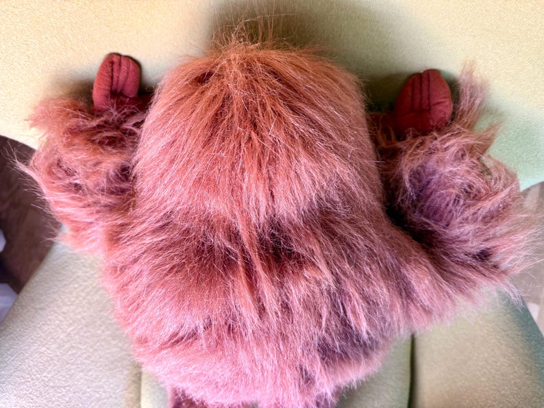 Vintage Folkmanis Orangutan Full Body Hand Puppet 25" Shaggy Plush ...