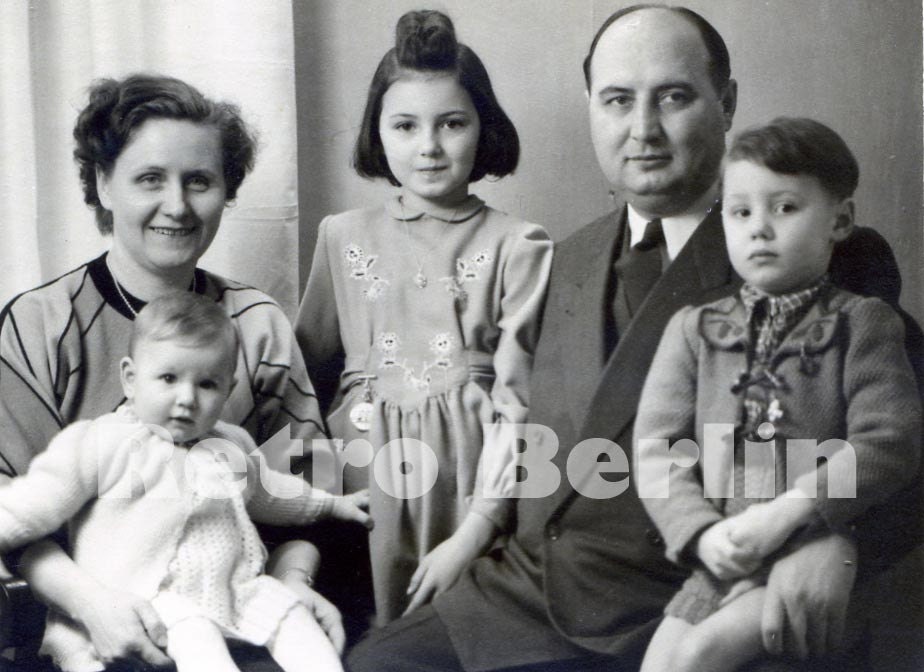 Vintage 1954 Photos of a Berlin Family and Their Children, Collector ...