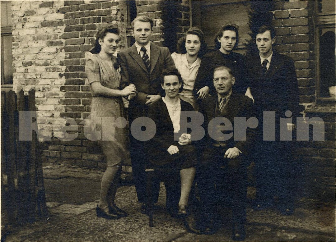 1950s Family Photo, German Family Collector Photo - Etsy