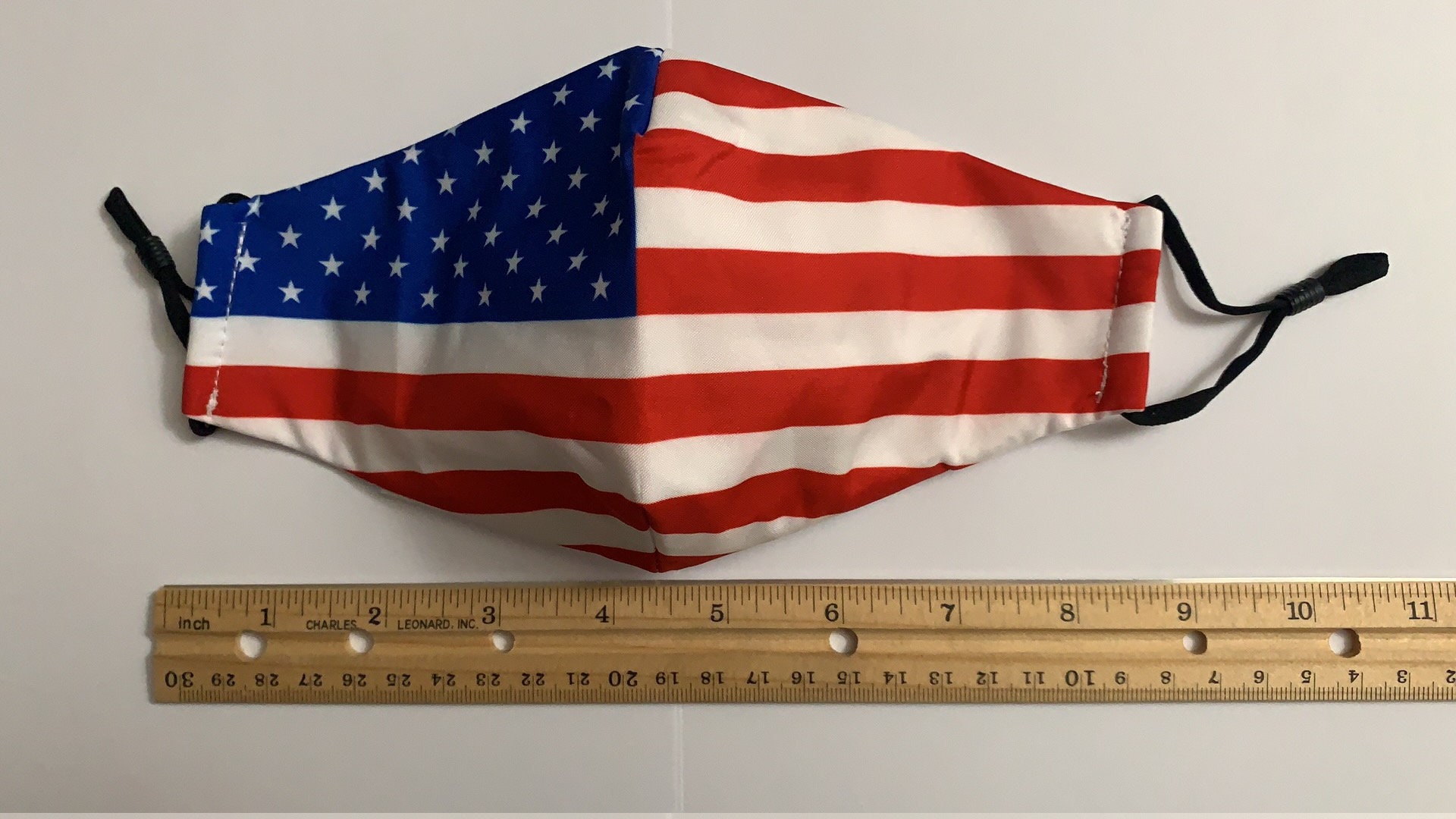 Patriotic American Flag Face Mask Made in USA Washable and | Etsy