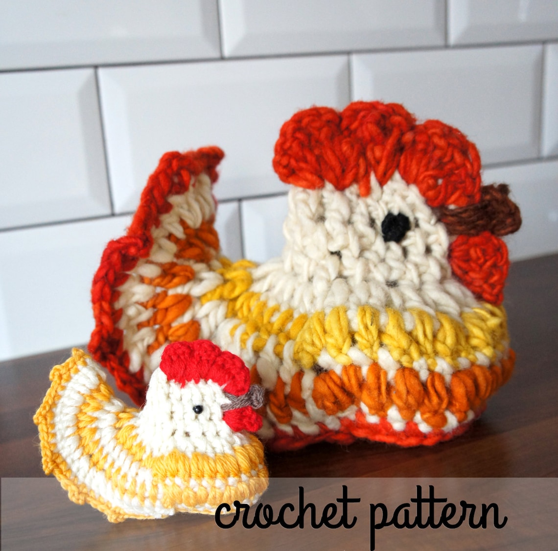 Crochet Pattern Easter Crochet Chicken by Zofija - Etsy