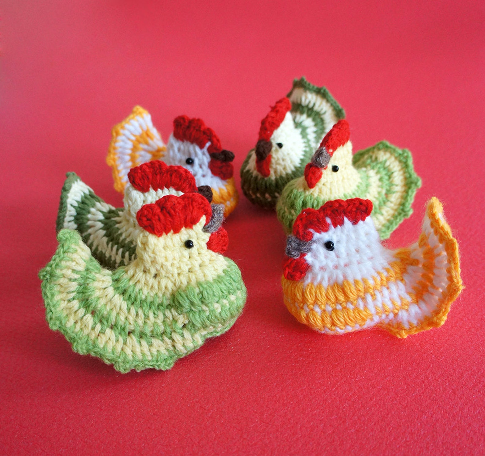 Crochet Pattern Easter Crochet Chicken by Zofija - Etsy
