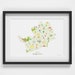 Map of Hertfordshire Art Print - Etsy