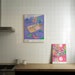 Greek Meze Table Scene Art Print - Watercolour Pastel Poster - Kitchen ...