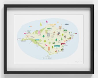 Map of the New Forest National Park Art Print - Etsy