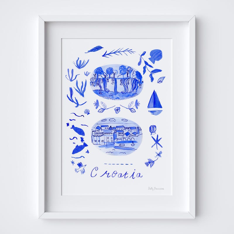 Croatian Art - Etsy