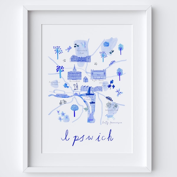 Ipswich Landscape - Etsy UK