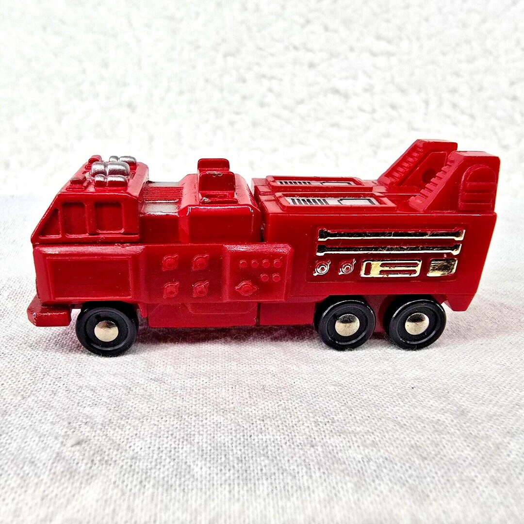 Bandai Popy Fire Robo Fire Truck Robot MR-10 Transforming 1982 Vintage ...