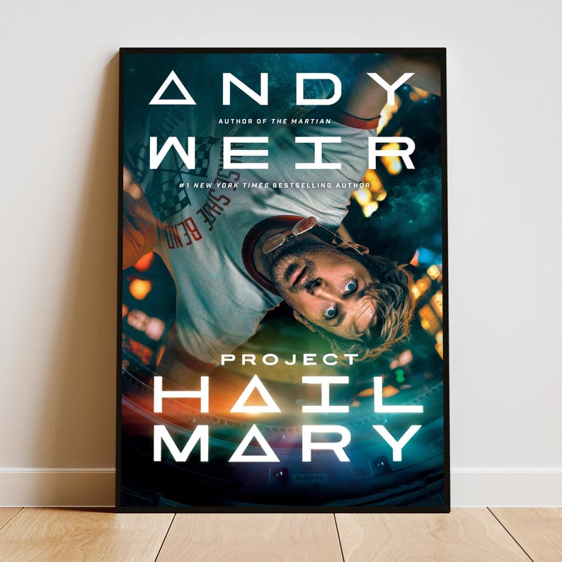 Project Hail Mary Poster | Sci-fi Wall Art | Movie Print - Etsy UK