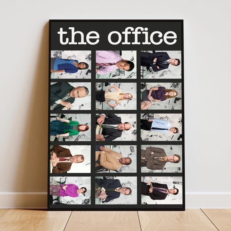 The Office Poster | Michael Scott Wall Art | TV Series Print - Etsy