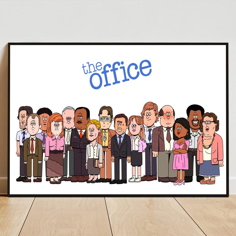 The Office Poster | Michael Scott Wall Art | TV Series Print - Etsy