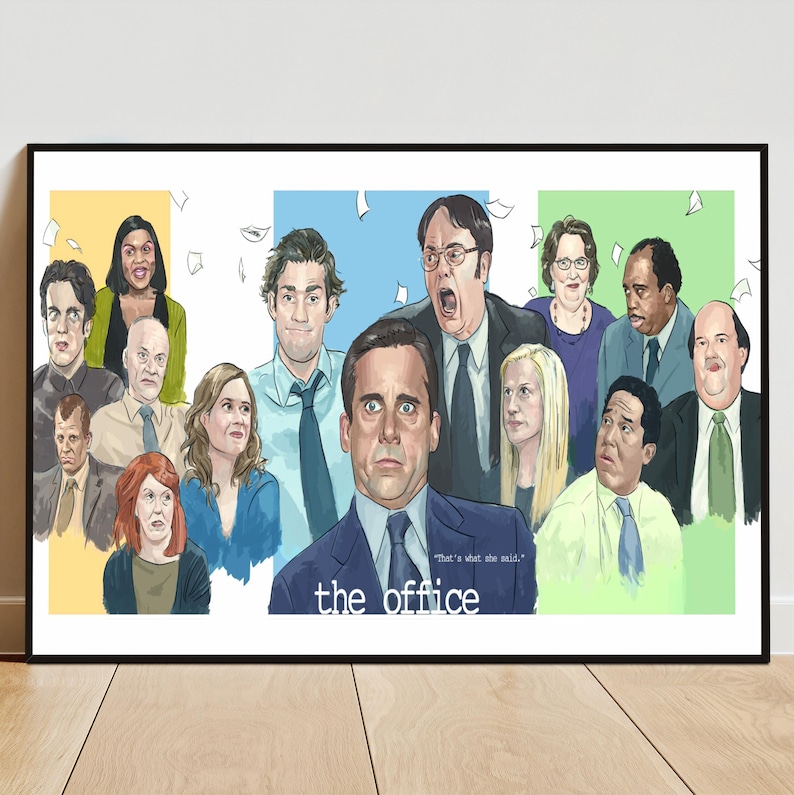 The Office Poster | Michael Scott Wall Art | TV Series Print - Etsy