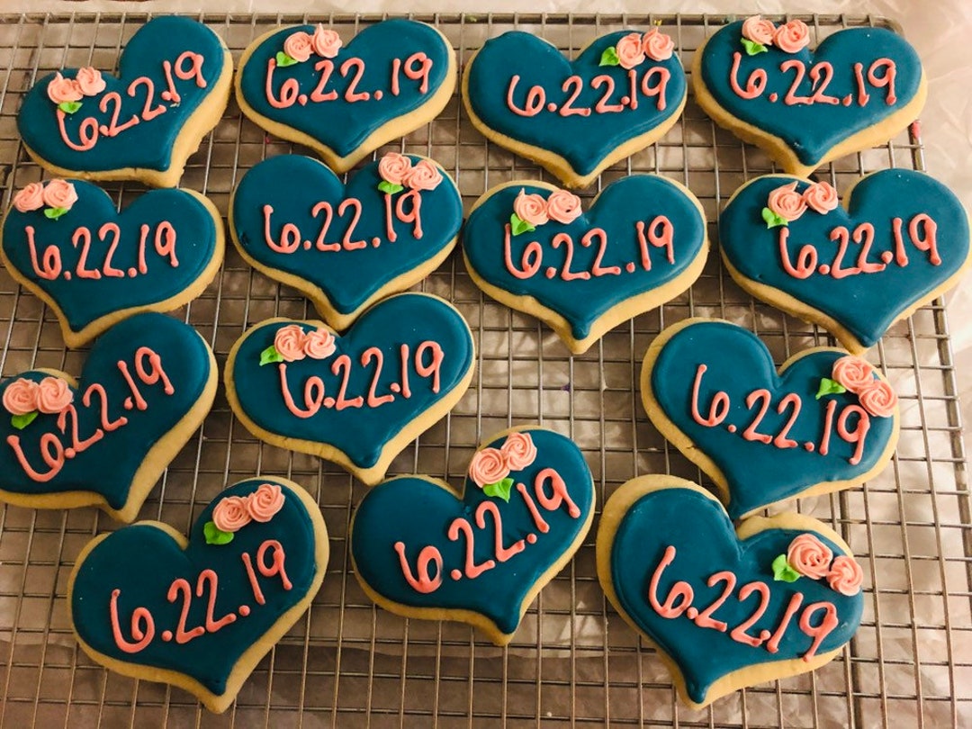 Engagement/save the Date Cookies *please Read Description* - Etsy